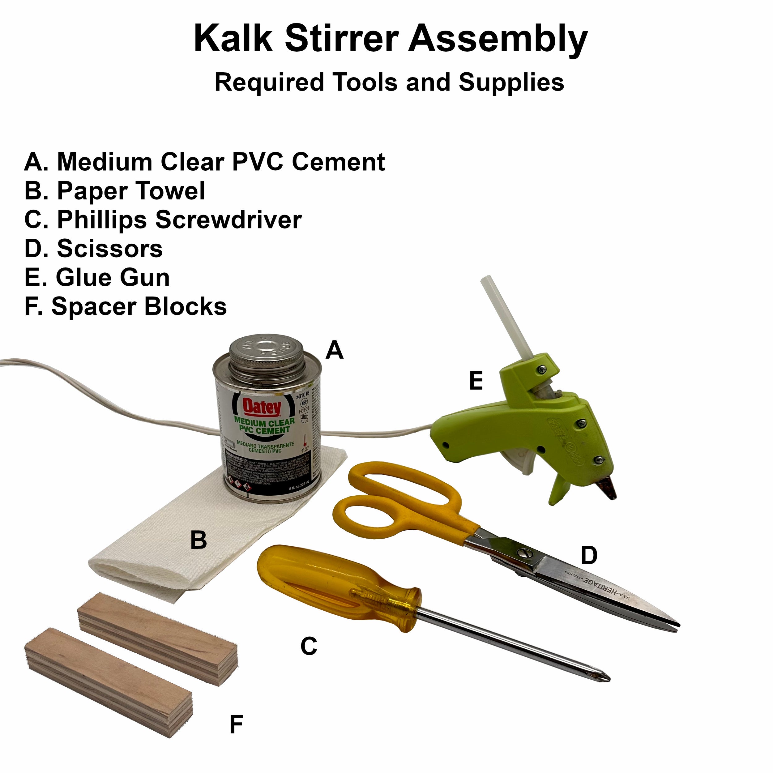 Kalk Stirrer DIY Assembly – Avast Marine Works